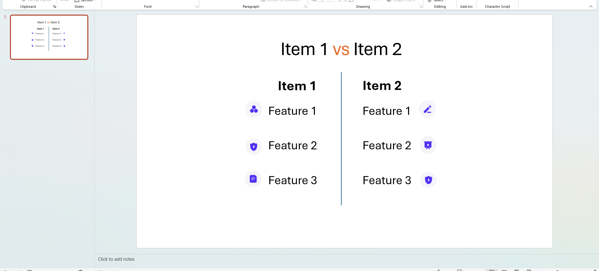 Steps to Make a PowerPoint Comparison Slide (Plus Templates）