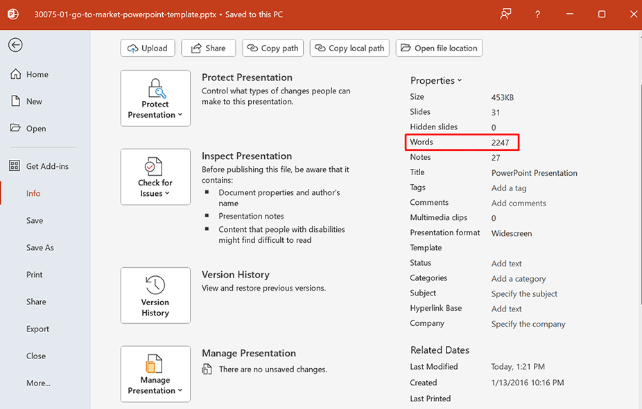How to Check Word Count in PowerPoint (Step-by-Step Guide)