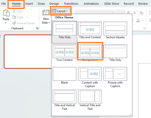 Steps to Make a PowerPoint Comparison Slide (Plus Templates）