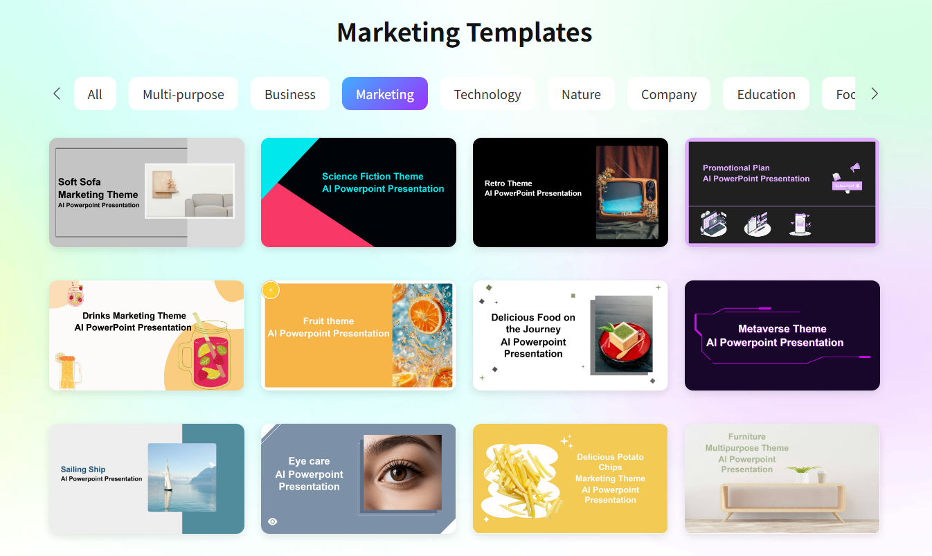 Marketing PowerPoint Templates for Campaigns & Reports