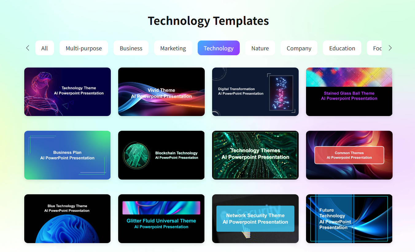 Technology PowerPoint Templates for Tech Presentations